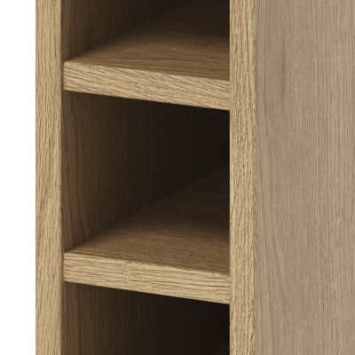 Caisson range bouteilles GoodHome Caraway Chêne H. 72 cm x l. 15 cm