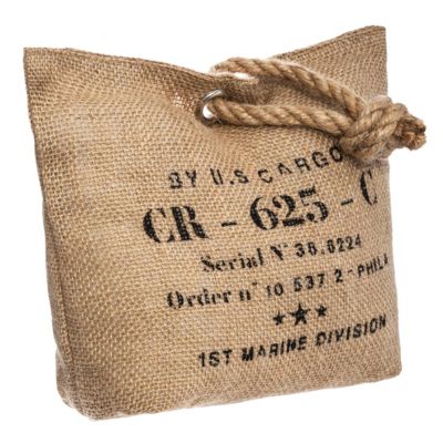 Cale porte Loft - jute - 25x18 cm - Atmosphera