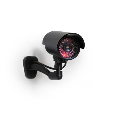 Caméra de surveillance factice compacte