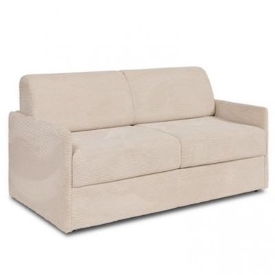 Canapé lit express COLOSSE 140 cm matelas 22 cm à mémoire de forme ...