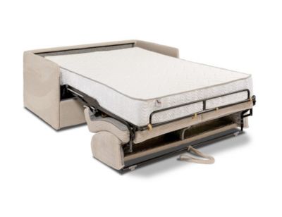 Canapé lit express COLOSSE 140 cm matelas 22 cm à mémoire de forme ...