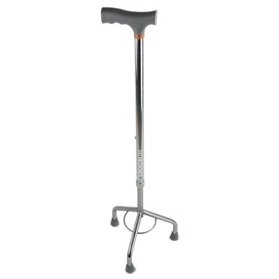 Canne tripode - Bm Médical CT-10 - légère en aluminium avec un embout ...