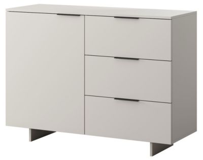 Canterbury - buffet bas - beige - 3 tiroirs et 1 porte - 120 cm - Best ...