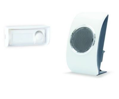 Carillon sans fil Extel Loobs 150m blanc