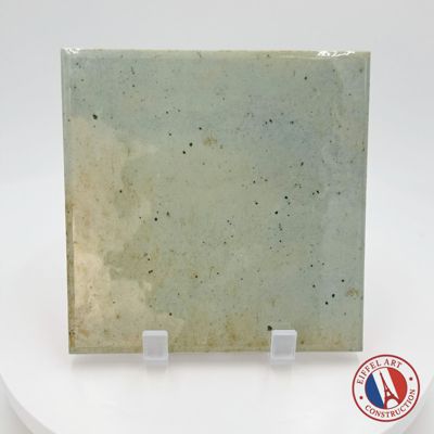 Carrelage extérieur piscine carré bleu gris brillant 15x15 cm SPA&POOLS ...