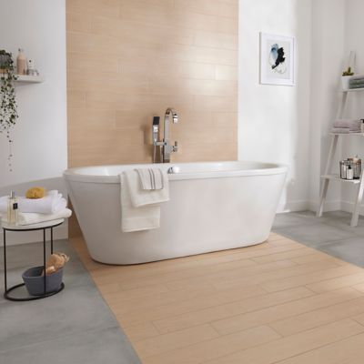 Carrelage sol 15 x 90 cm Birch | Castorama