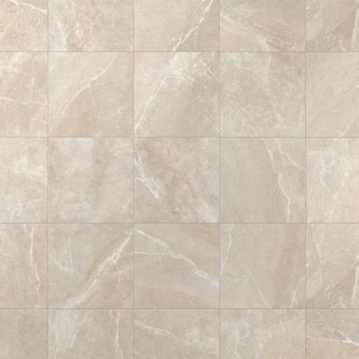 Carrelage sol et mur intérieur beige effet pierre L.45 x l.45 cm x ép.9 ...