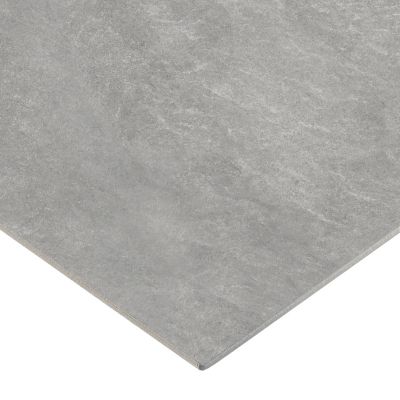 Carrelage sol et mur intérieur gris clair effet pierre L.60,4 x l.60,4 ...