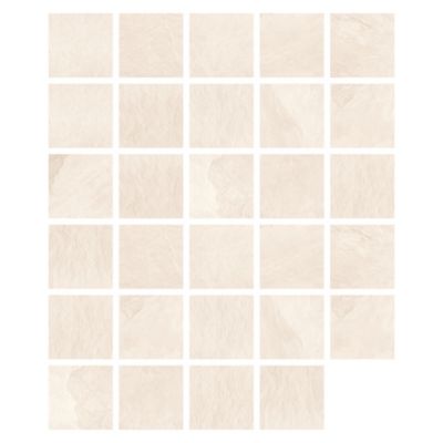Carrelage sol extérieur en grès cérame émaillé effet pierre beige l.45 ...