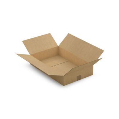 Carton d'emballage 55 x 35 x 10 cm - Simple cannelure | Castorama
