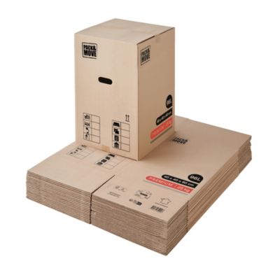 Cartons déménagement hauts renforcée avec poignées H. 60 x L. 40 x l ...