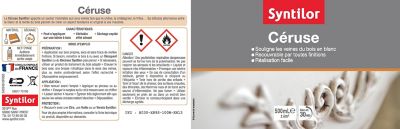 Céruse à l'ancienne bois intérieur Syntilor 500ml