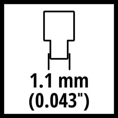 Chaîne de rechange 35 cm 3/8" 1,1 mm, 52 maillons, réf. 4500196 ...