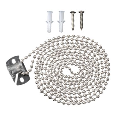 Chainette pour store enrouleur Nisis métal gris argenté L.2m GoodHome ...