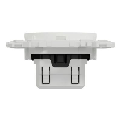 Chargeur double USB type C+C, 21W Power Delivery, blanc craie, Odace