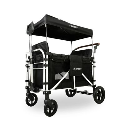 Chariot de jardin pliable Noir - FUXTEC Family Cruiser - Banquettes ...