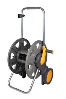 Chariot pour tuyau d'arrosage plastique vide Hozelock capacité 90 m