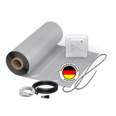 Chauffage au sol électrique WARMON ALU 150 W/m² + Thermostat analogique ...