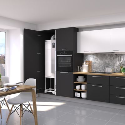 Chauffe-eau thermodynamique vertical sur socle Aquacosy Evolution AV ...