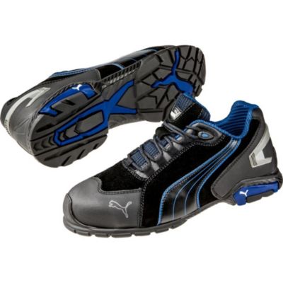 Chaussure de sécurité basse Puma Rio Low S3 SRC Noir / Bleu 45
