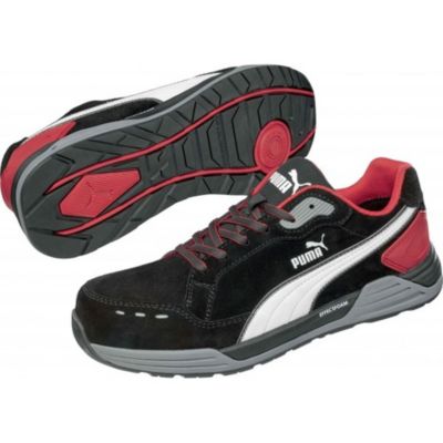 Chaussure sécurité Puma AIRTWIST noir/rouge S3 ESD HRO SRC, tige ...
