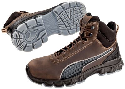 Chaussures de Sécurité CONDOR BROWN MID S3 ESD SRC de Puma Safety pour ...