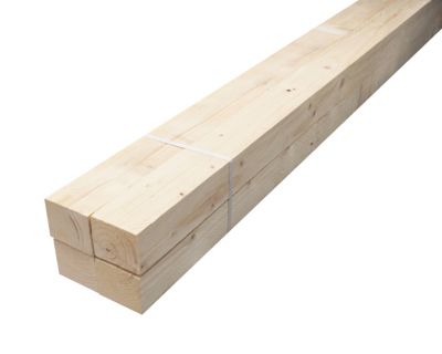 Chevron brut ép 47 mm x l 100 mm x L 2 400 mm - 4 paquets | Castorama