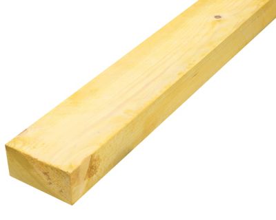 Chevron brut traité 100 x 47 mm L.2,4 m | Castorama