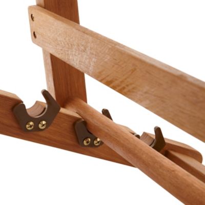 Chilienne bois et toile amovible Blooma Louga taupe