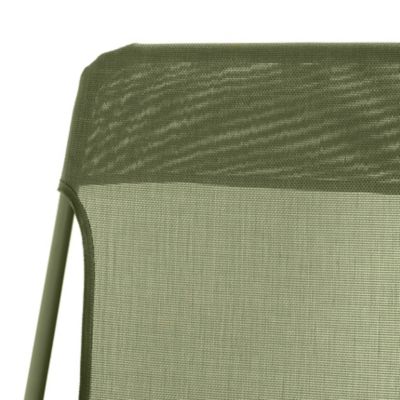 Chilienne en métal et toile GoodHome Joline vert