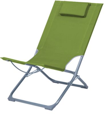 Chilienne métal et toile Curacao vert lettuce | Castorama