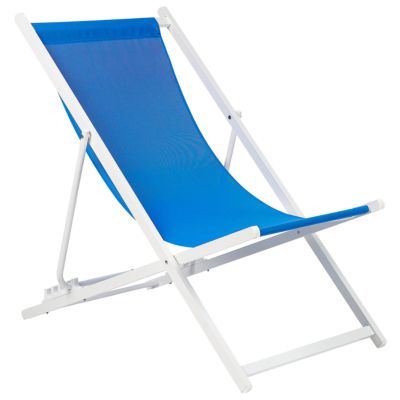 Chilienne pliante LOCRI II Métal Bleu