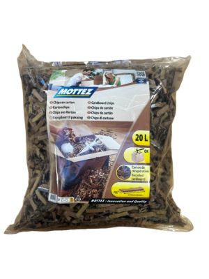 Chips de carton recyclé pour déménagement 20 L | Castorama