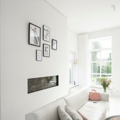 Cimaise Click Rail 200 cm - Cimaise Tableau Artiteq Blanc laqué , A l'unité