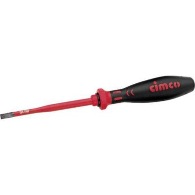 Cimco VDE Tournevis à fente, embout slotted, isolation électrique VDE ...
