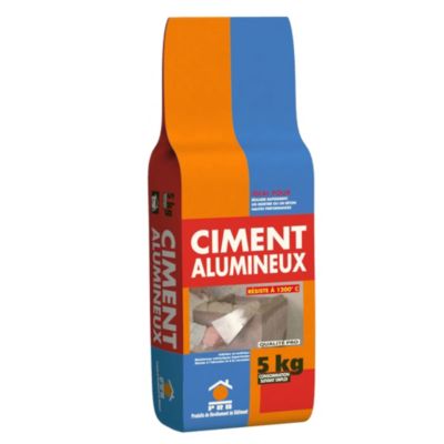 Ciment Alumineux 5kg - Haute Résistance, Prise Rapide - Travaux ...