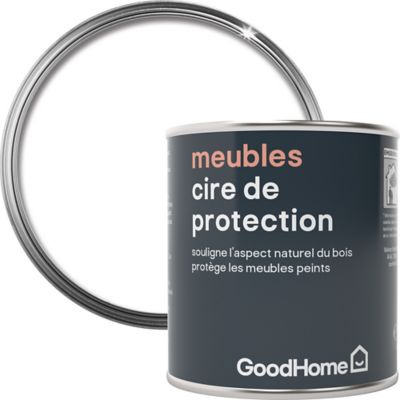 Cire de protection pour meubles GoodHome transparent mat 125ml | Castorama