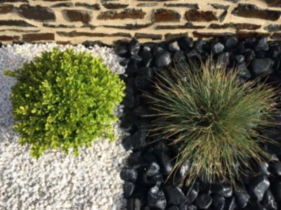 ClassGarden - Galet Noir Mat 40-60 sac 20 Kg