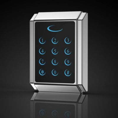 Clavier à codes étanche en métal pour porte et portillon