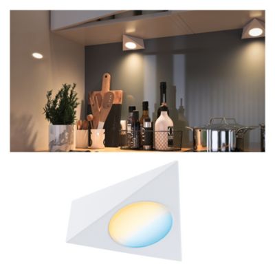 Clever Connect Spot LED Trigo Tunable White 2,1W Blanc dépoli