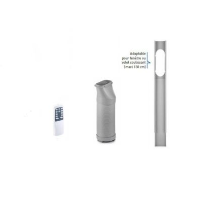 Climatiseur mobile 2600w 26m2 avec kit fenêtre Confort Line CLIM.2600BKT