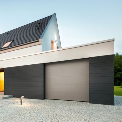 Clin de bardage en pvc Dumaclin L.240 cm x 18,5cm coloris anthracite ...