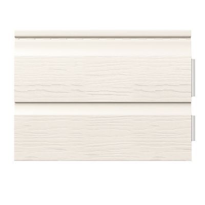 Clin pour bardage PVC Vilo crème L.2,5 m
