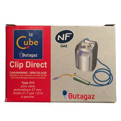 Clip direct pour cube Butagaz butane ou propane | Castorama