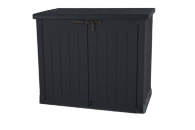 Coffre en résine multifonction Sio Max Keter 1200L gris anthracite