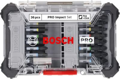 Coffret 36 embouts PRO Impact pour visseuse à percussion - 2608522517 ...