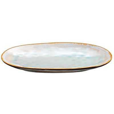 Coffret de 2 plats larges Bleu clair - Shadow Aqua par Médard de Noblat
