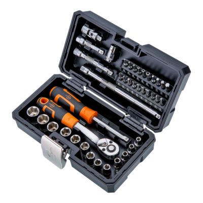 Coffret douilles standards Magnusson 1/4" - 40 pièces | Castorama