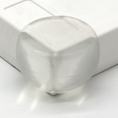 Coins de table Tobi Junior Care plastique blanc Abus - 4 pièces