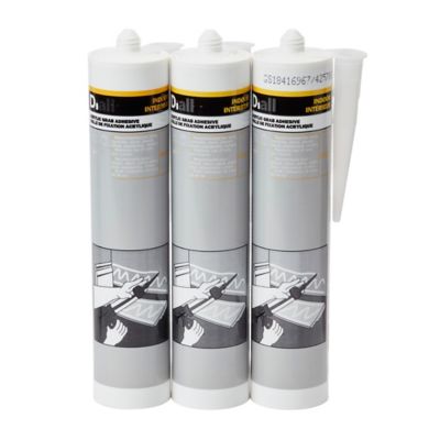 Colle acrylique à prise rapide 310 ml - intérieur - paquet de 3